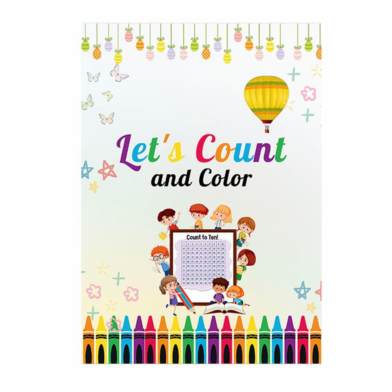 GiLiling Mathematics Workbook: Learn to Count, Number Tracing, Addition ...