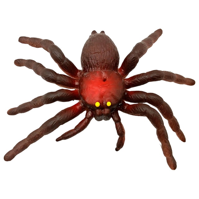 GiLiling Realistic Jiggly Stretchy Spider Toy Collection | Soft Rubber ...