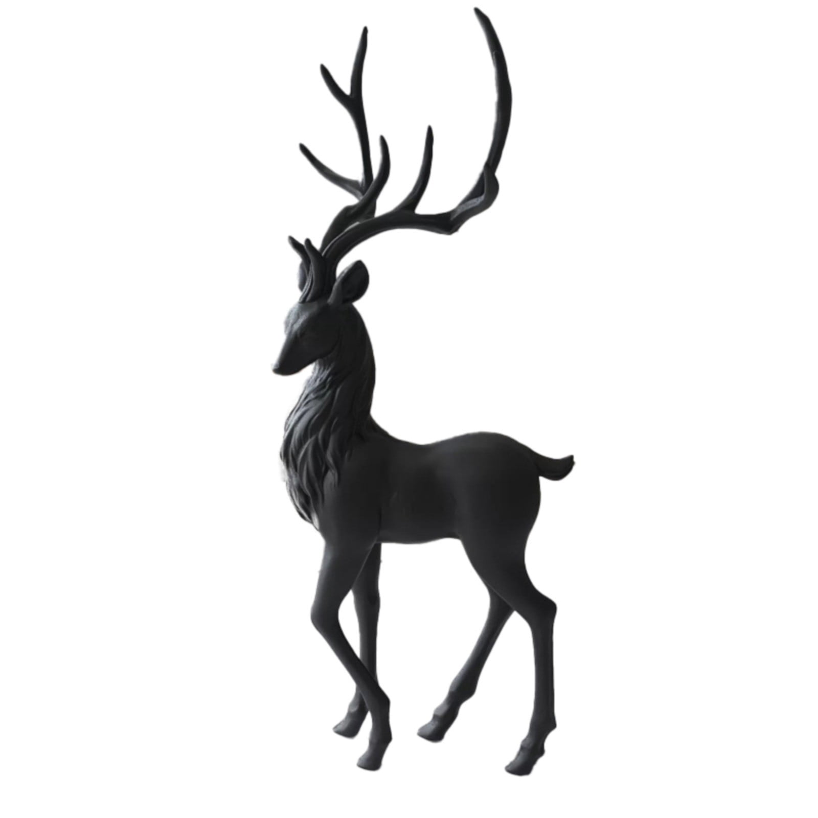 GiLiling Resin Deer Christmas Décor Reindeer Ornaments Sculpture for ...