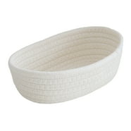Small Woven Baskets, Empty Tiny Storage Baskets, Mini Cotton Rope ...