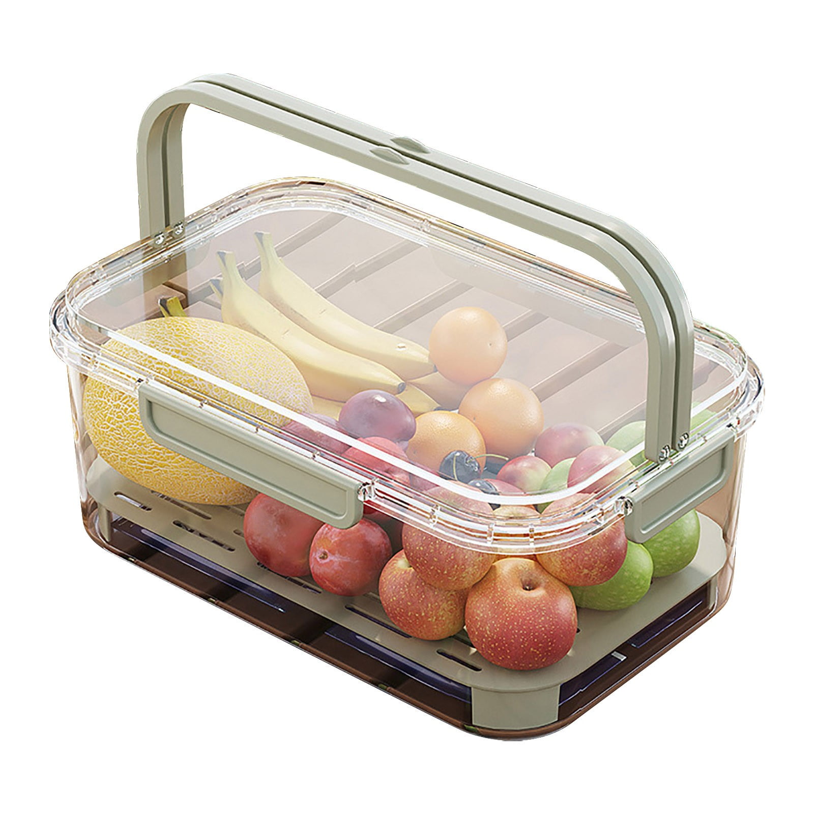 GiLiling Transparent Food Storage Container with Flexible Buckle ...
