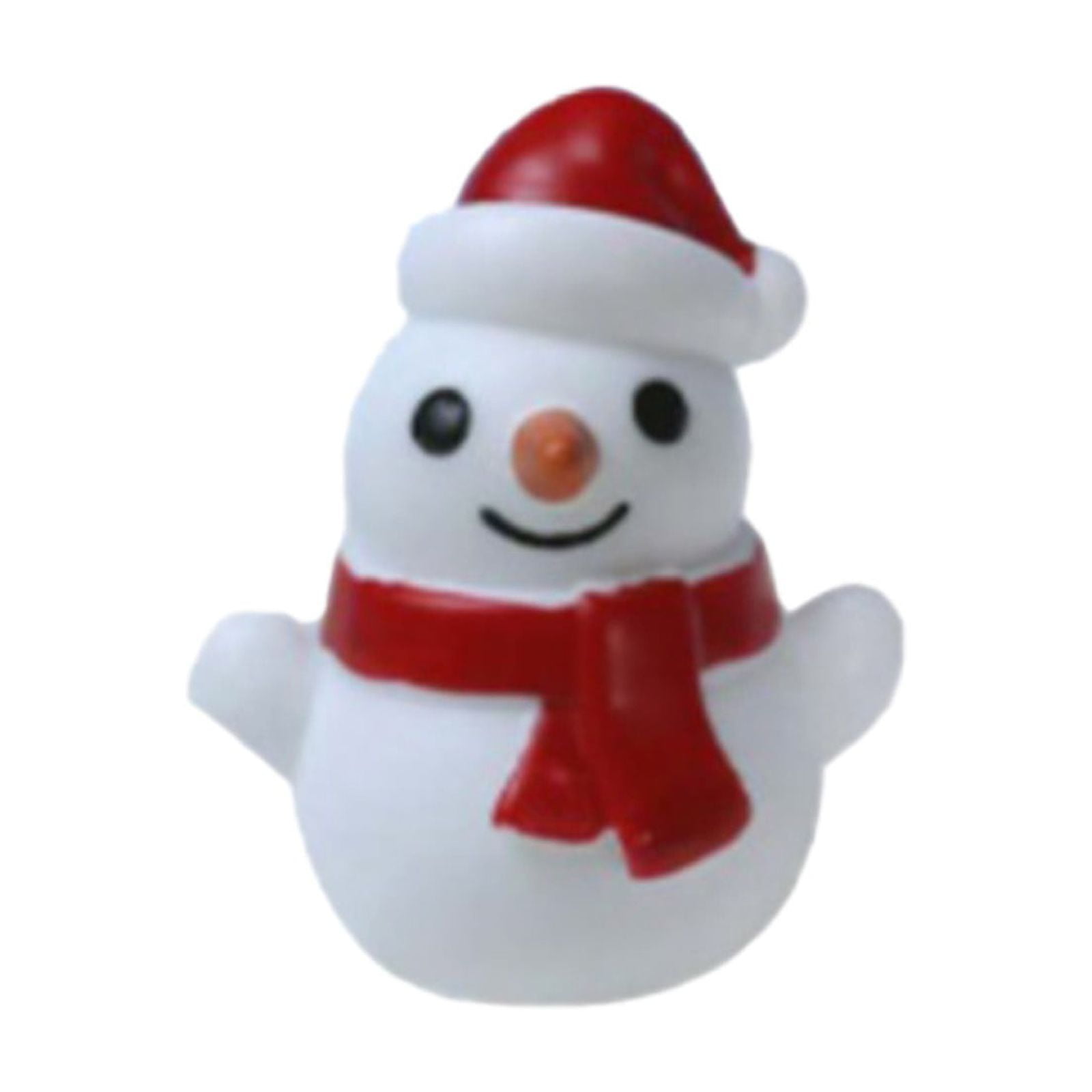 GiLiling Miniature Santa Figurines Desktop Decorations Small Santa Doll ...