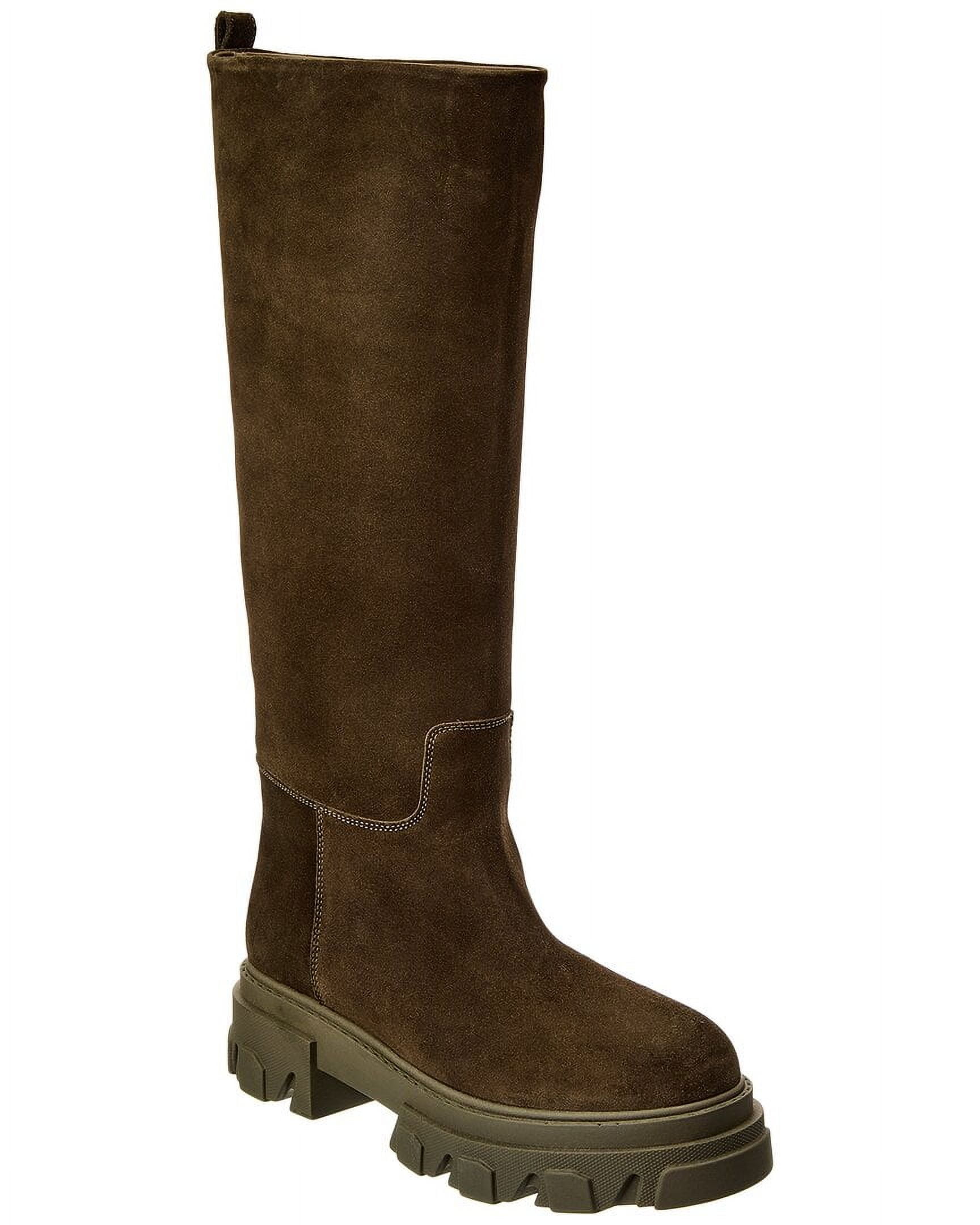 Gia Borghini Perni 07 Suede Knee-High Boot, 35 - Walmart.com