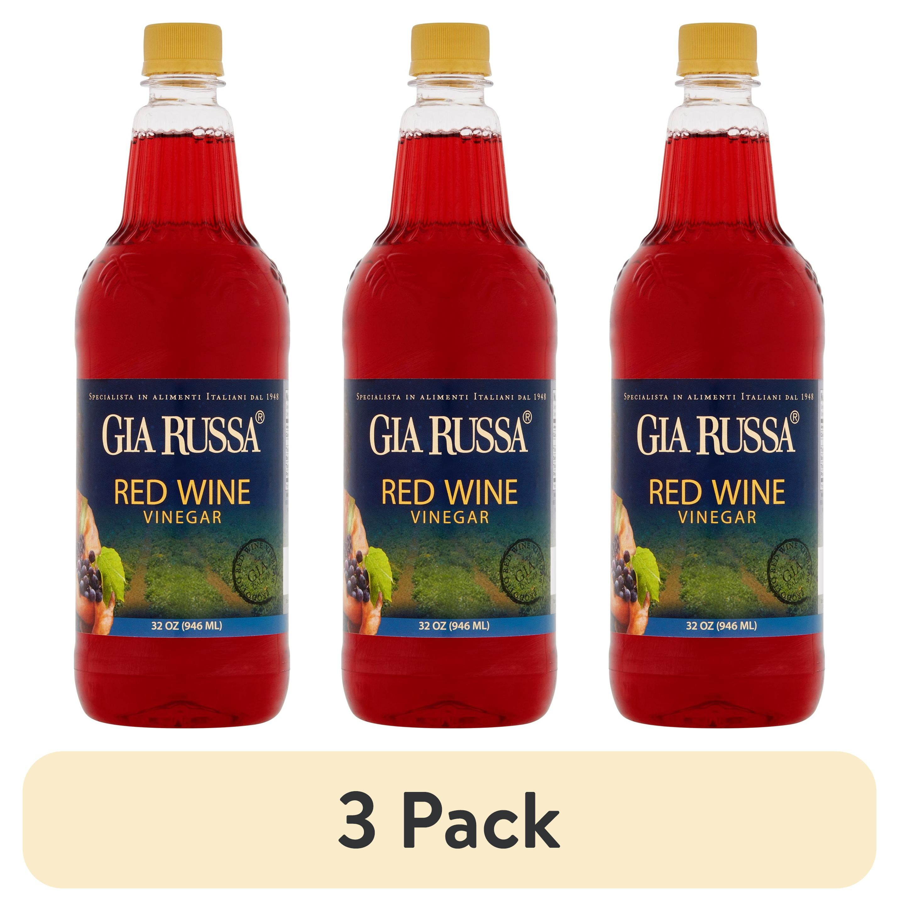 (3 pack) Gia Russa Red Wine Vinegar, 32 oz - Walmart.com