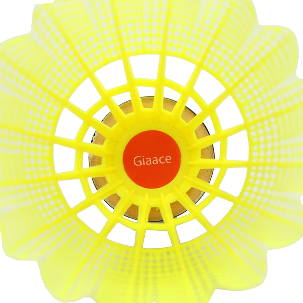 Giaace Shuttlecocks for badminton, Nylon Bedminton Shuttlecocks for ...