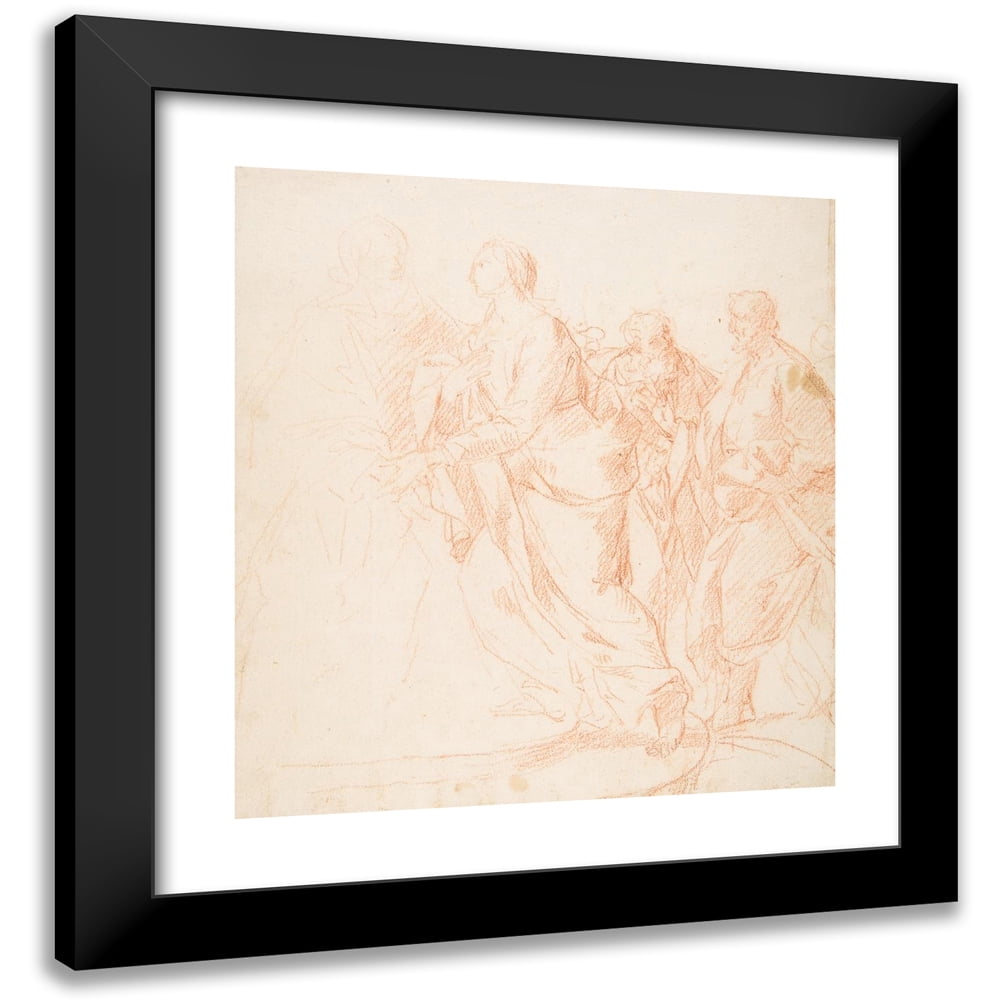 Giacomo Zoboli 15x16 Black Modern Framed Museum Art Print Titled - The ...