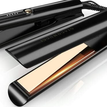 FURIDEN Professional Salon Quality Hair Straightener, Hair Straightener and Curler 2 in 1, Flat ...