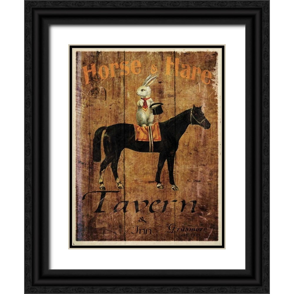 Giacopelli, Jason 19x24 Black Ornate Wood Framed with Double Matting ...