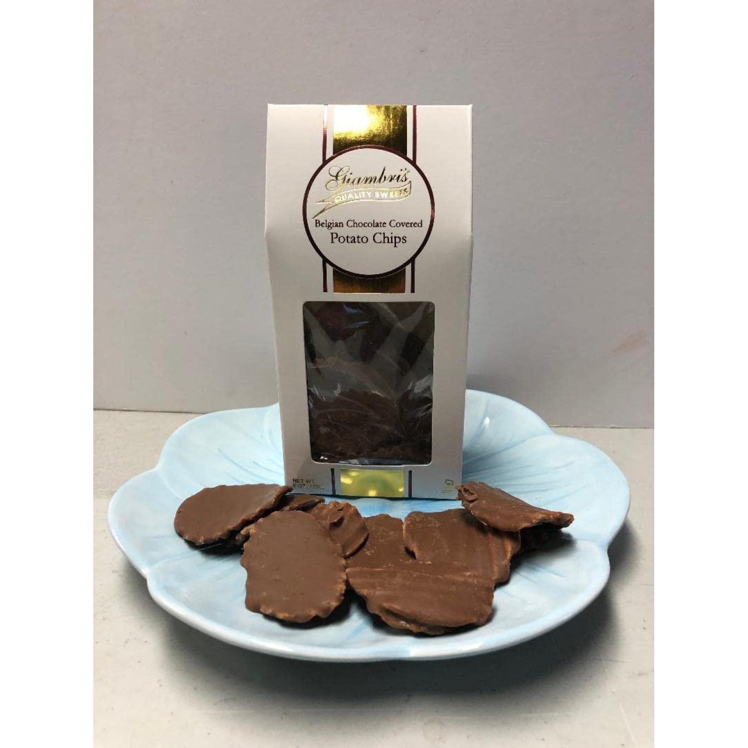 Giambri's Quality Sweets-Belgian Milk Chocolate Covered Potato Chips ...