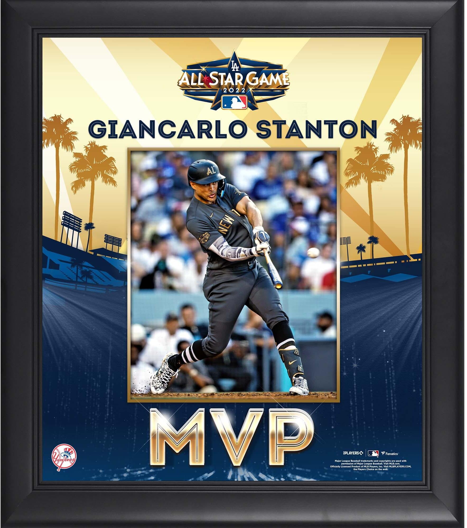 Giancarlo Stanton New York Yankees Framed 15" x 17" 2022 MLB All-Star Game MVP Collage - Walmart.com