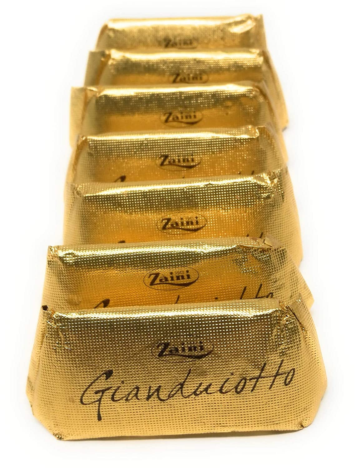 Gianduiotto piedmontese Hazelnut Chocolate In Classic Gold 10gr ea 500g ...