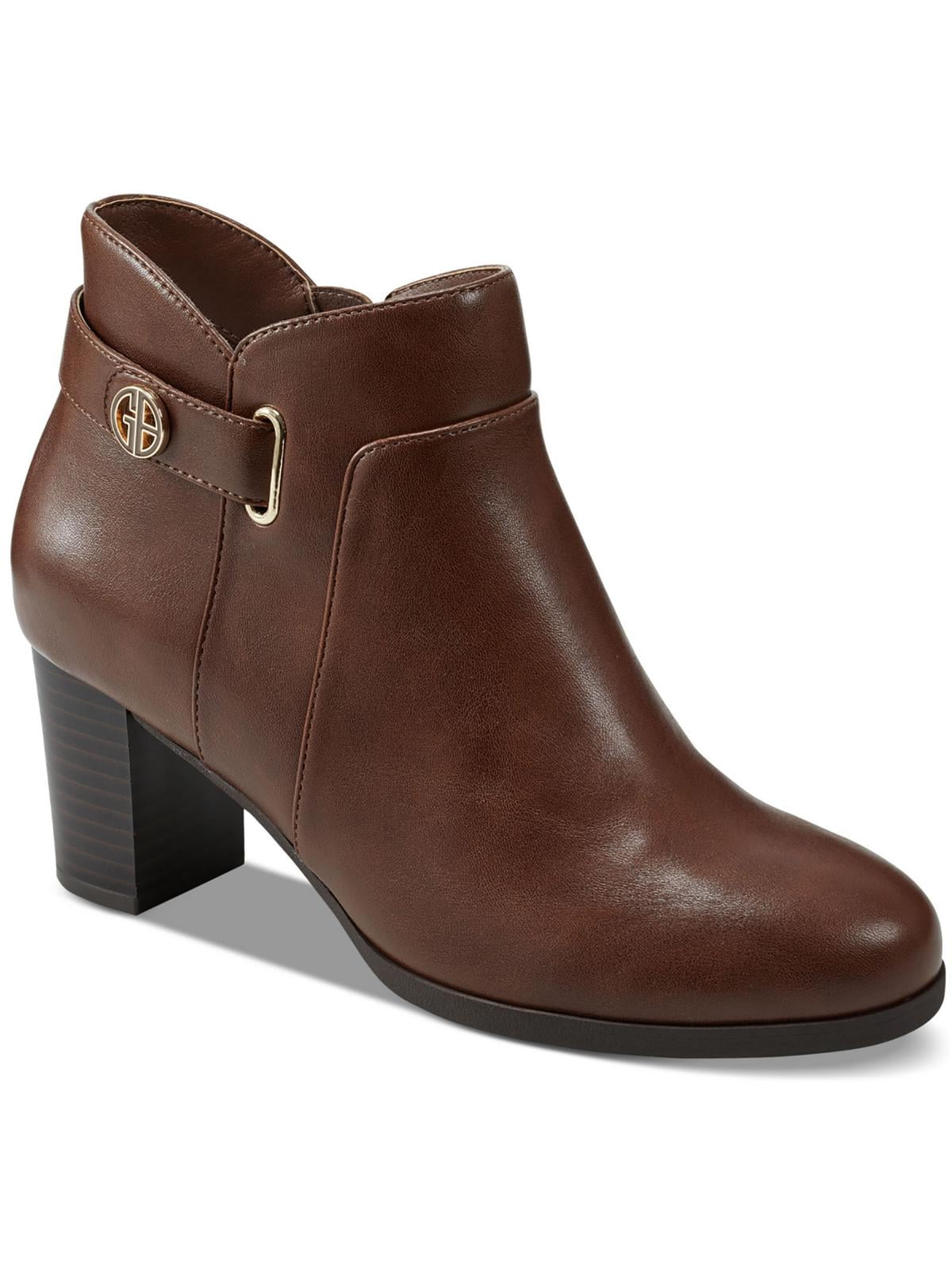 Giani Bernini Womens Artemy Block Heel Slip On Booties - Walmart.com
