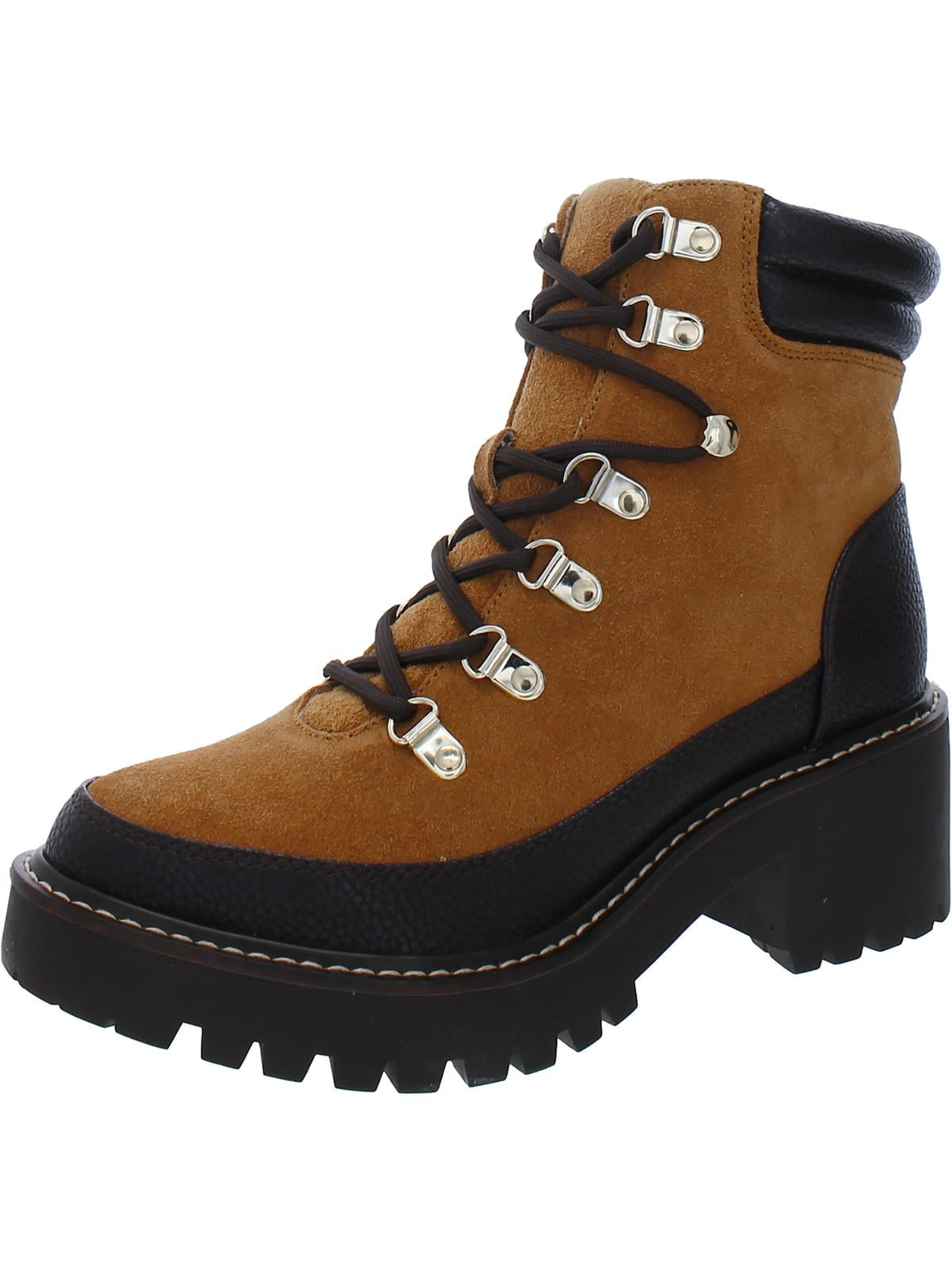 Giani Bernini Womens Maddyson Lug Sole Leather Booties - Walmart.com