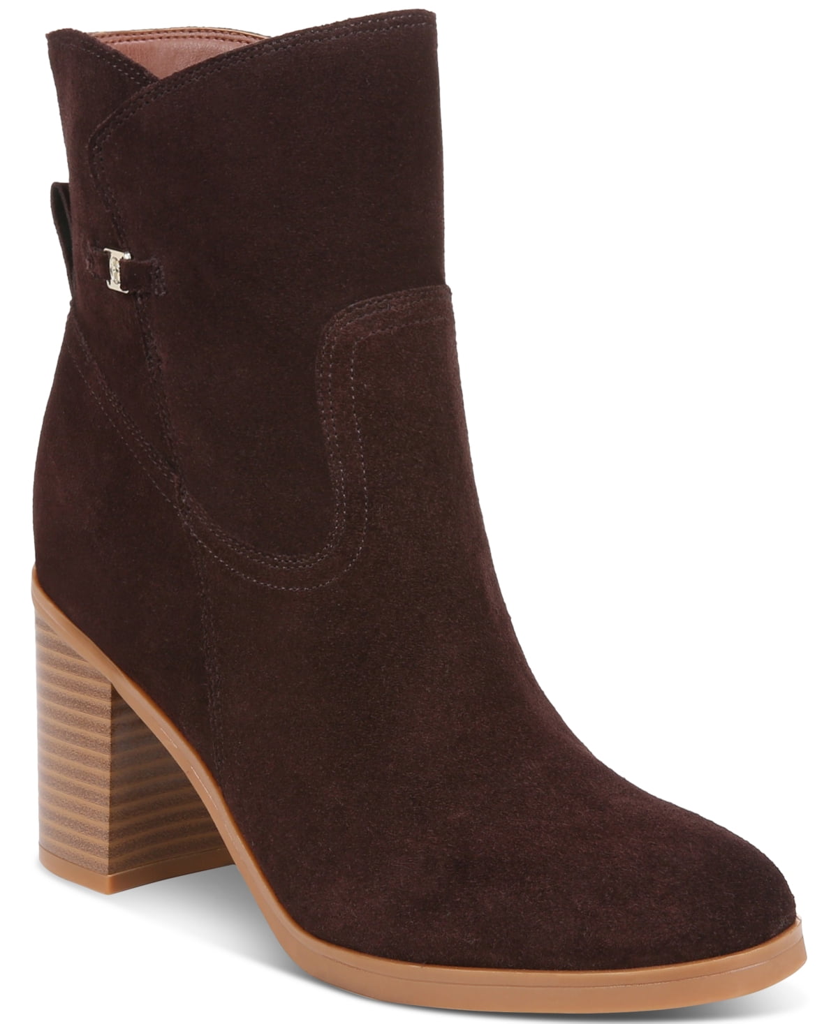 Giani Bernini Womens Olaa Dress Ankle Booties, Cocoa Suede, 7.5 ...
