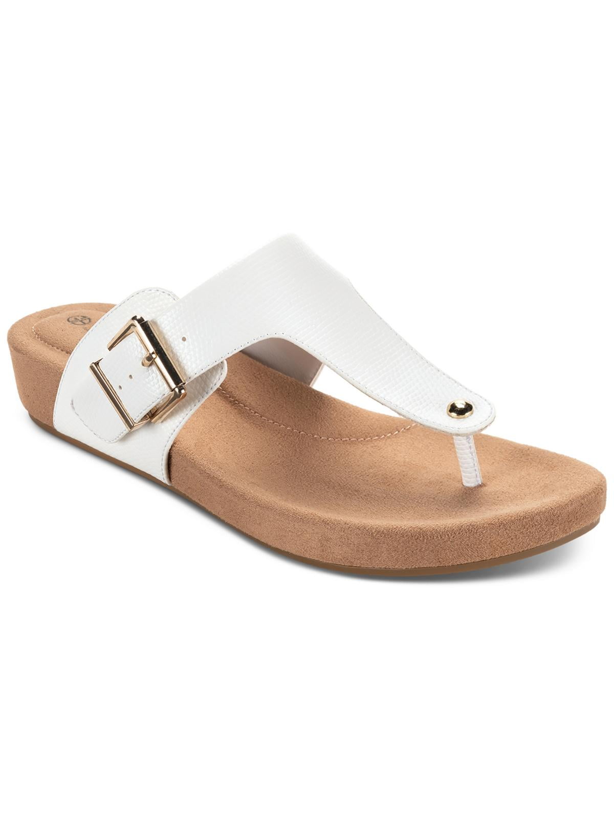 Giani Bernini Womens RIVVERP Slip On Adjustable Flatform Sandals ...