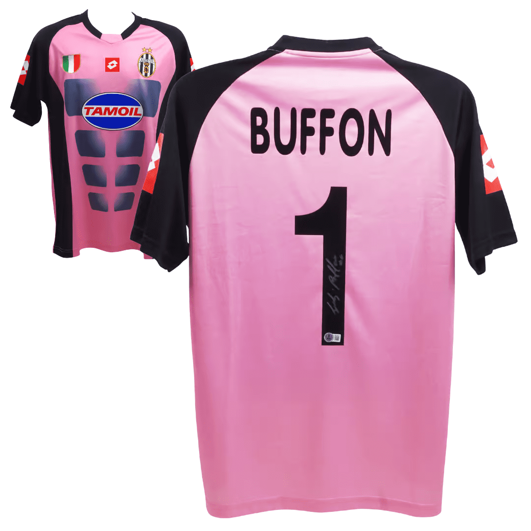 Gianluigi Buffon Signed Juventus FC Soccer Jersey #1 with Beckett ...