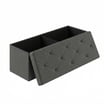 Gianna 43 Inches Folding Storage Ottoman Bench, Storage Chest, Foot ...
