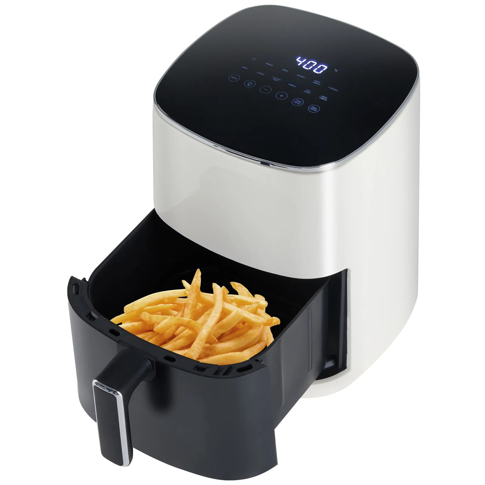 JOINSUN Air Fryer 6 Quart Capacity with Window Square Air Fryer 12-in-1 ...