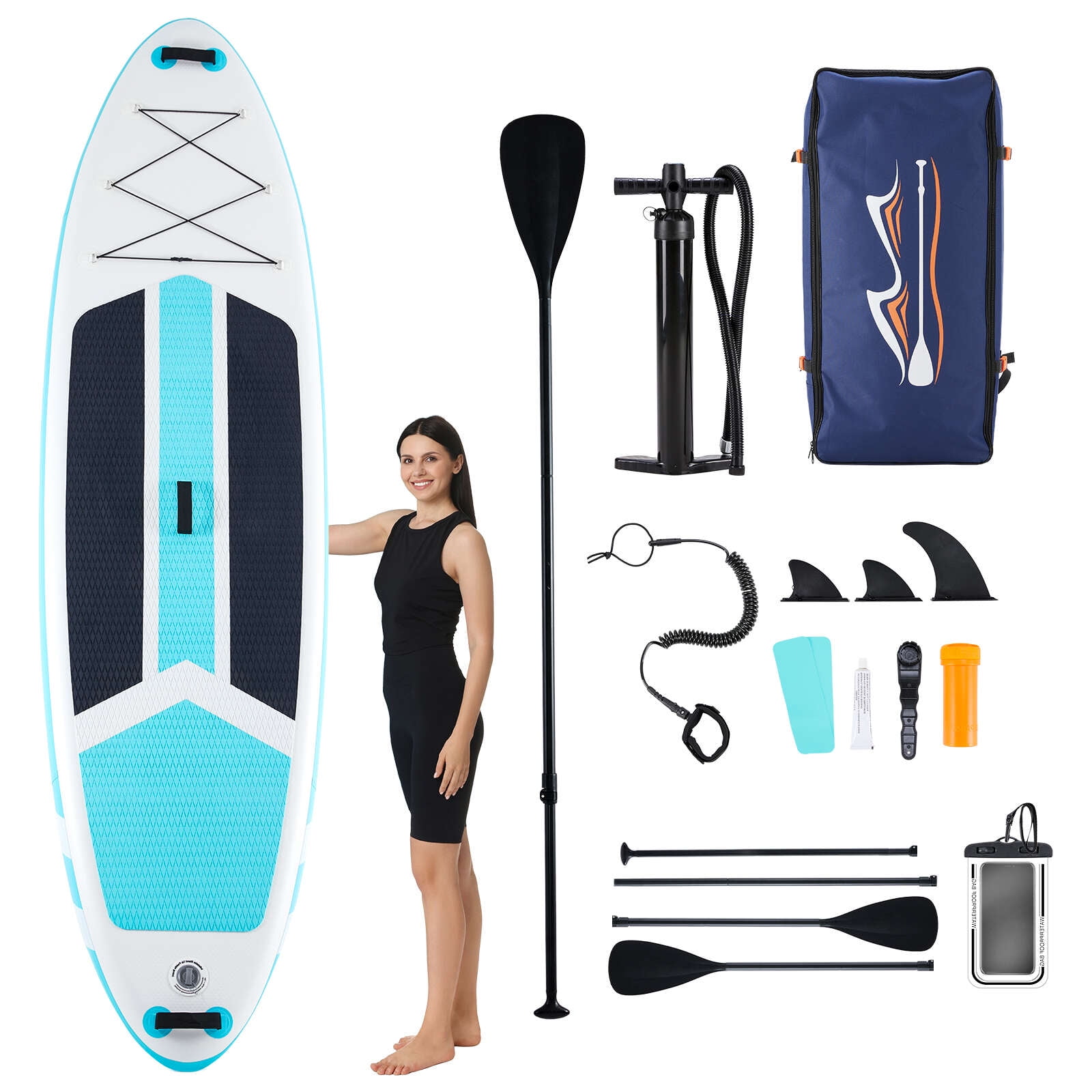 Gianna Inflatable Stand Up Paddle Board with Premium SUP Paddleboard ...