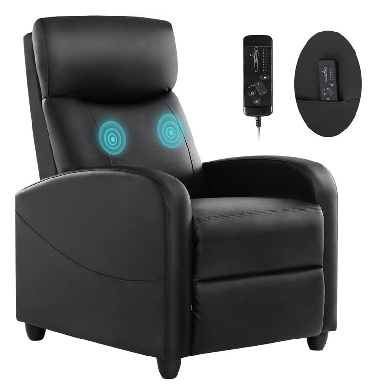 Gianna Massage Recliner Chair for Adults, Adjustable Home Theater ...