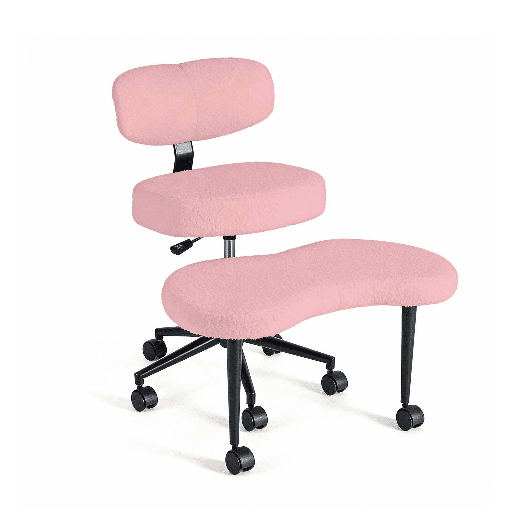 Gianna Meditation Chair with Rotating Footrest and 360° Swivel ...