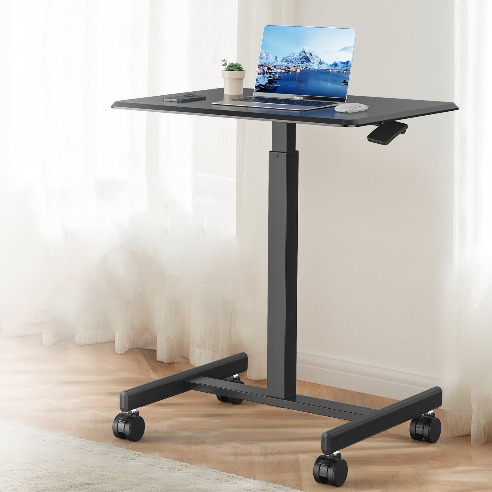 Gianna Height Adjustable Desk - Standing Desk - Walmart.com