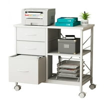 Gianna 3 Drawer File Cabinet for Home Office - Walmart.com