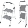 Gianna Step Ladder, 2 Sturdy Step Stool with Anti-Slip Pedal ...