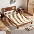 Gianna Bed Frame Platform Style with Solid Wood Slat Support, Durable ...
