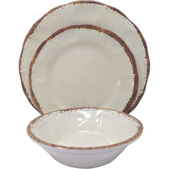 Melamine Dinnerware Sets in Melamine Dinnerware - Walmart.com
