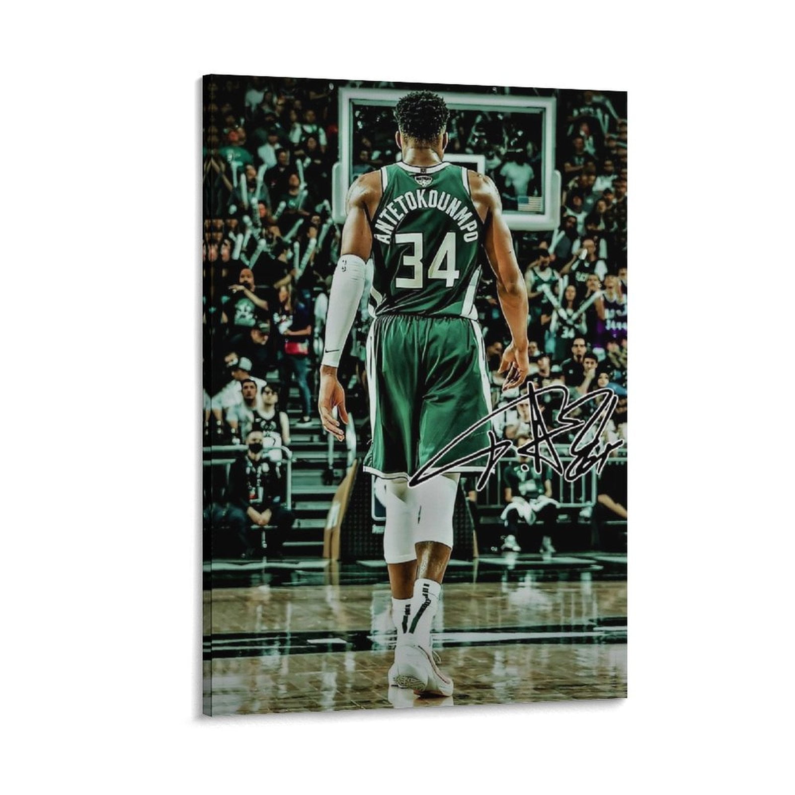 Giannis Antetokounmpo Greek Freak Signed Poster Picture Print Wall Art Poster Painting Canvas ...