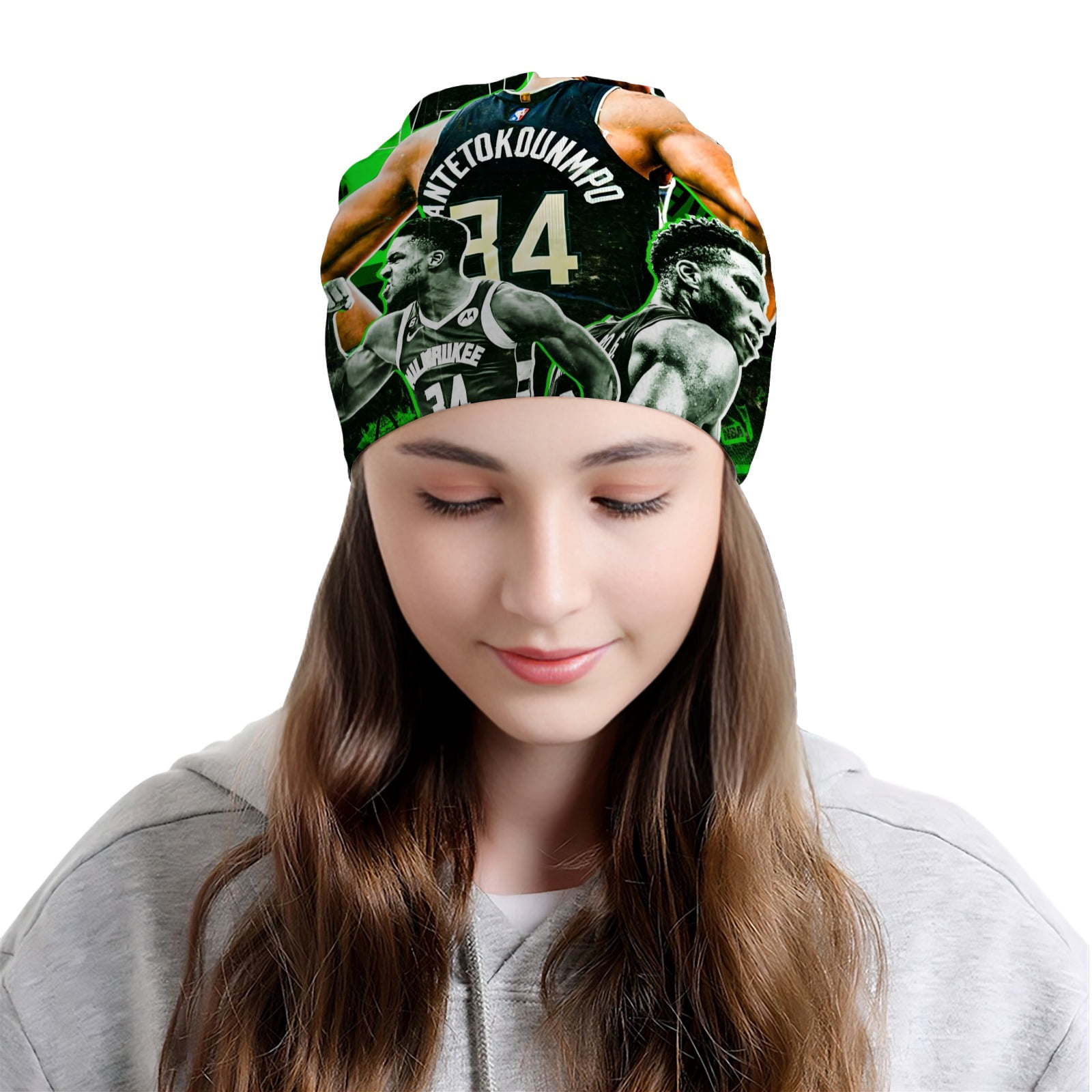 Giannis and Antetokounmpo Knitted Beanie: Soft, warm, and stylish, with ...