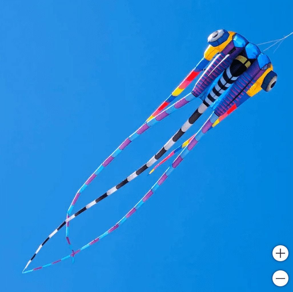 Giant 15' Trilobite Airfoil Nylon 3-D Kite - Walmart.com