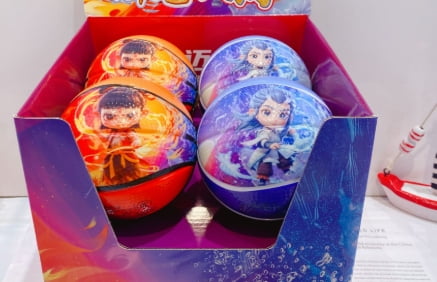 Giant 3.5 Inch Bouncy Balls by fchen- Bright Random Color High Bounce ...