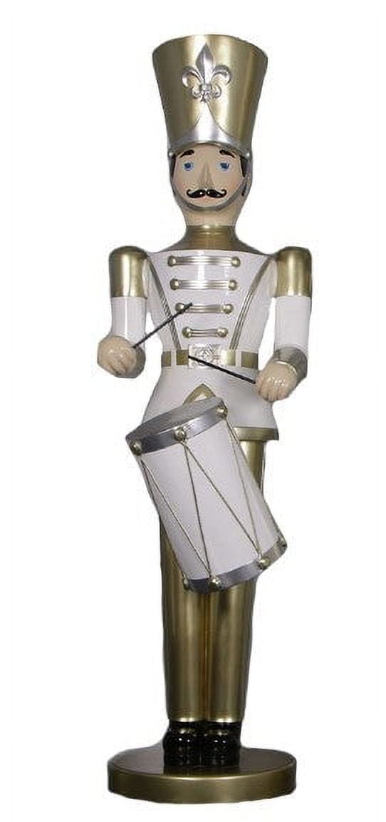 Giant 9ft Gold Drummer Toy Soldier Statue - Walmart.com