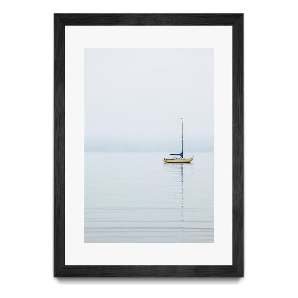 Giant Art 24x36 Misty Days Matted and Framed in Multi-Color - Walmart.com
