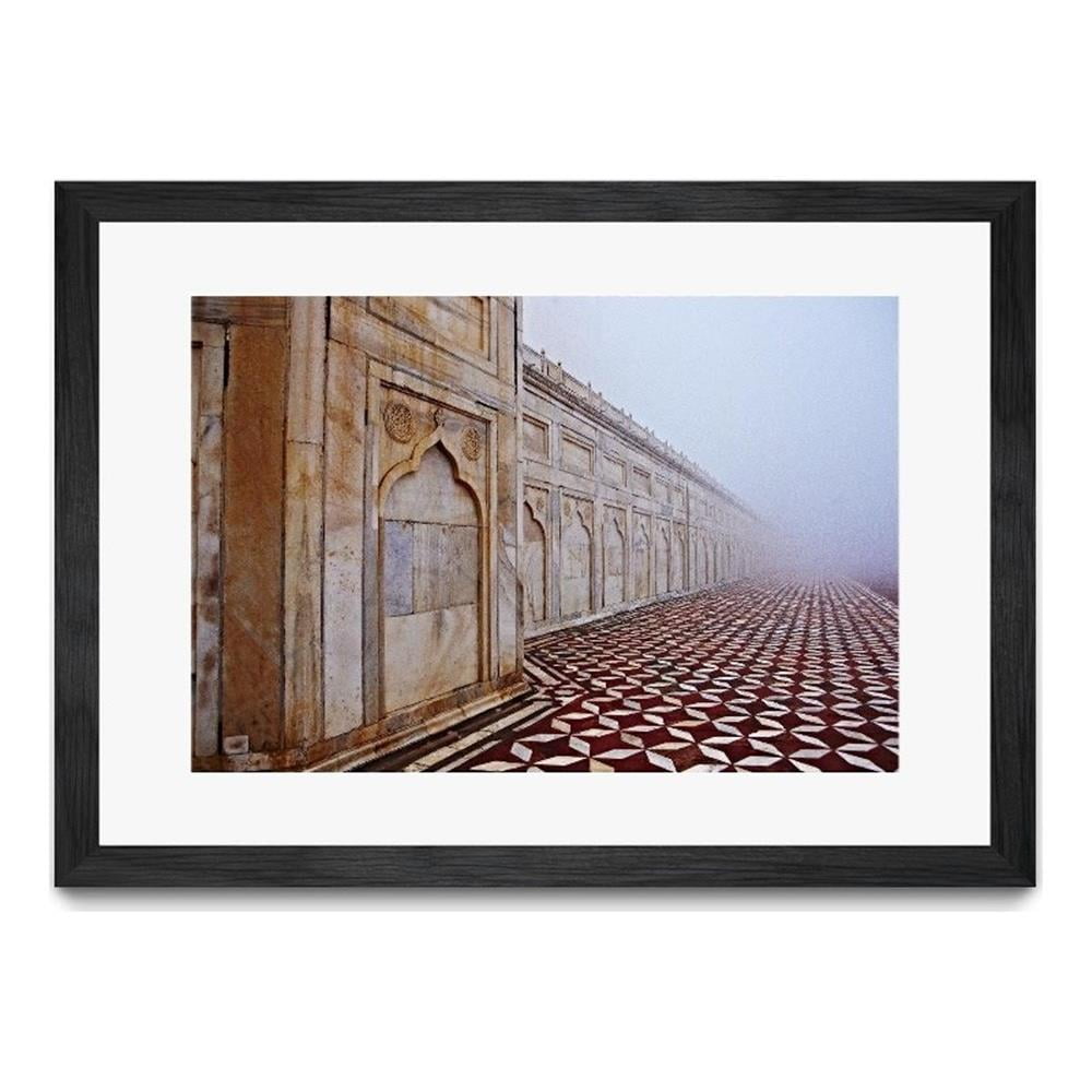 Giant Art 24x36 Shapes IV Matted and Framed in Red - Walmart.com