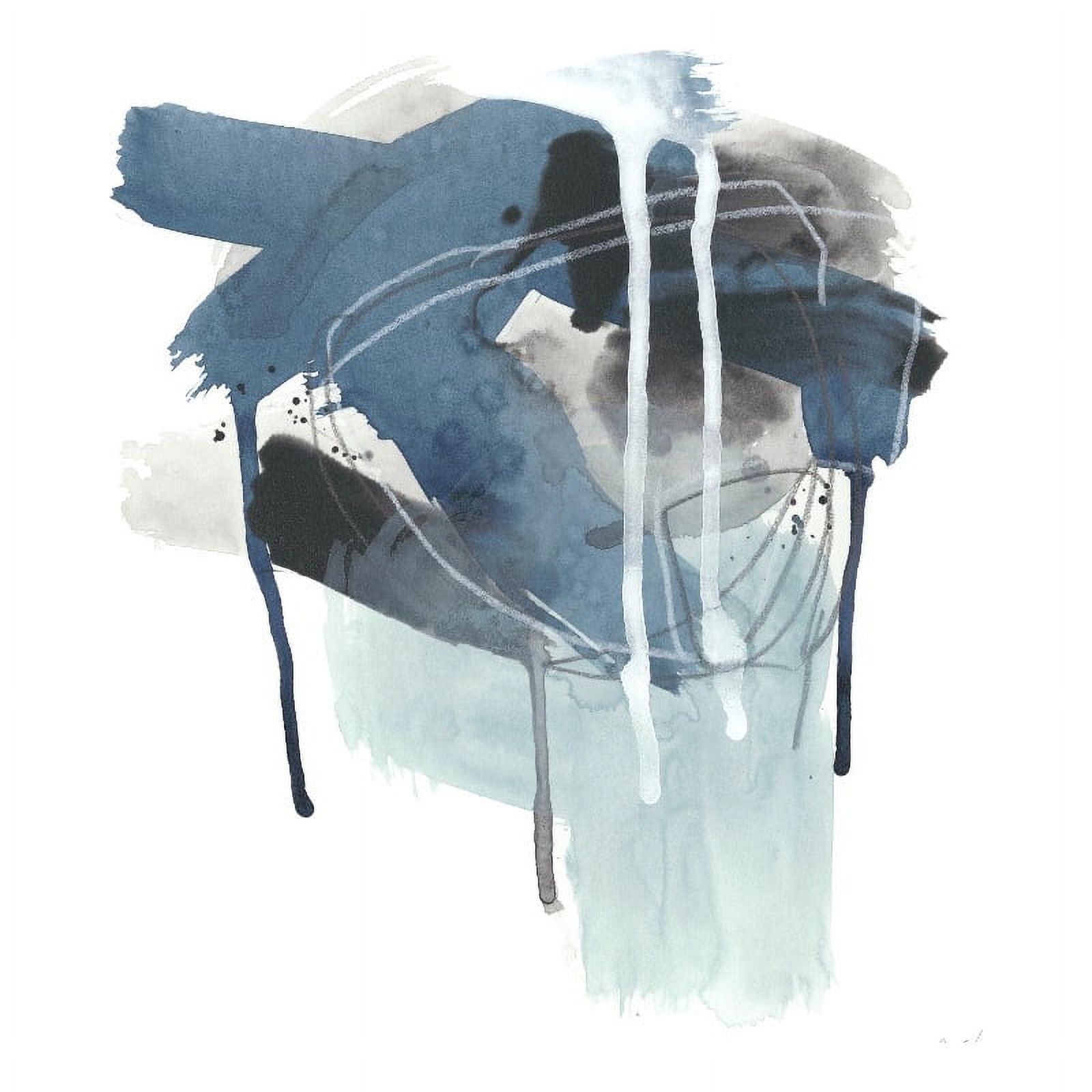 Giant Art 54x54 Incidental Indigo III Fine Art Giant Canvas Print in ...