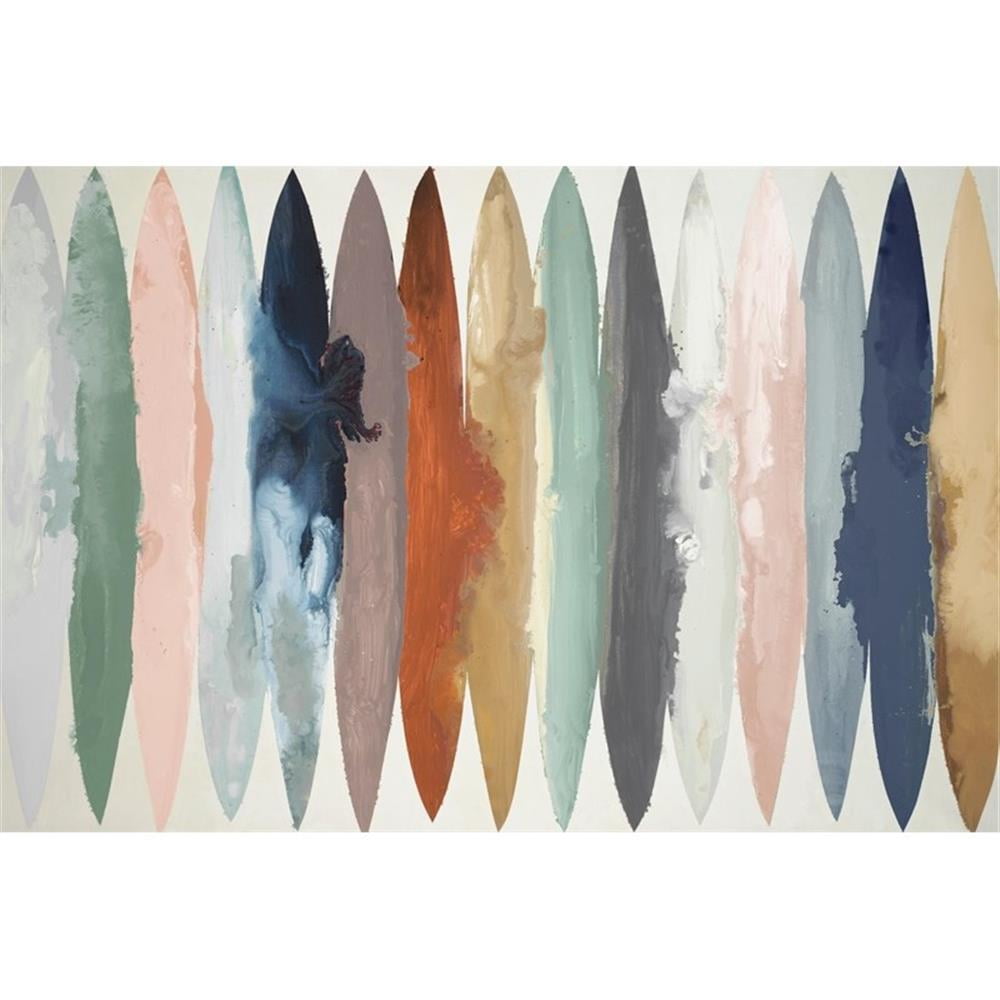 Giant Art 72x48 Even Flow V7 Fine Art Giant Canvas Print in Pink ...
