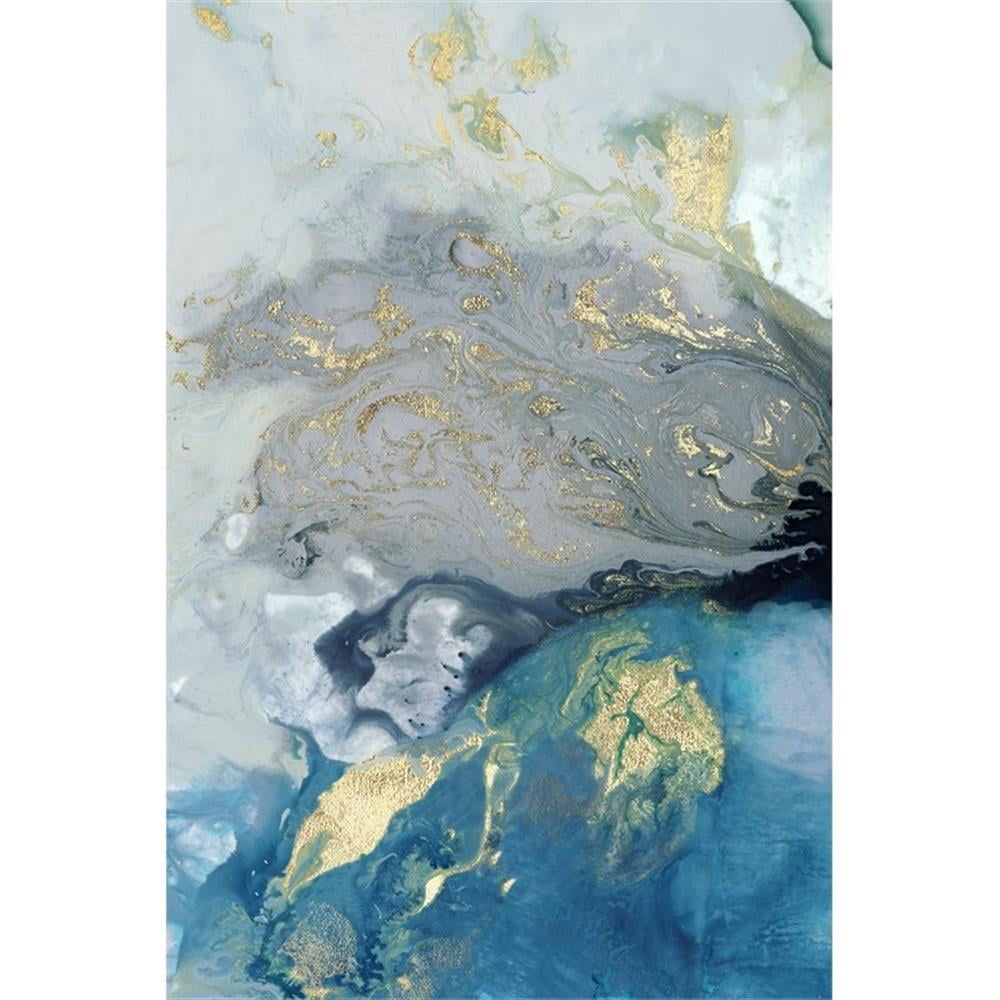 Giant Art 72x48 Ocean Splash I Fine Art Giant Canvas Print in Multi ...