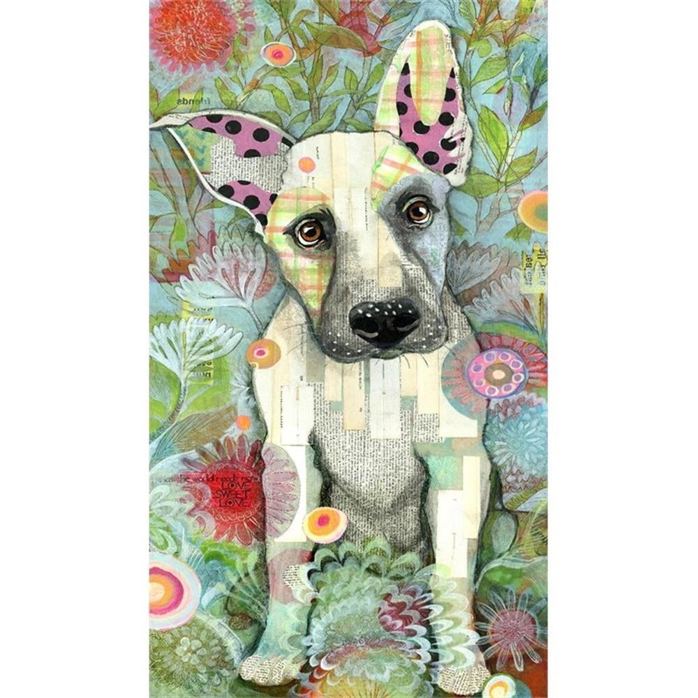 Giant Art 84x48 Zo Zo Girl Fine Art Giant Canvas Print in Multi-Color ...
