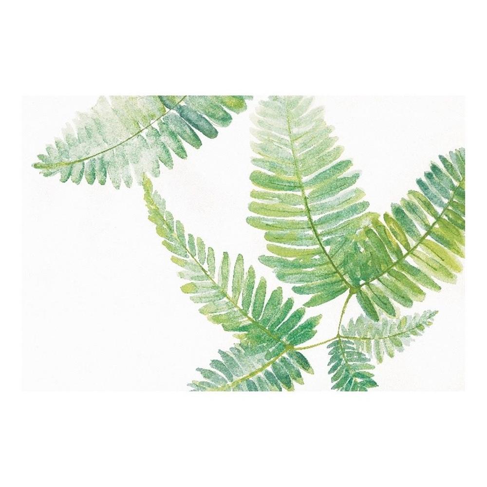 Giant Art 84x54 Ferns I Fine Art Giant Canvas Print in White - Walmart.com