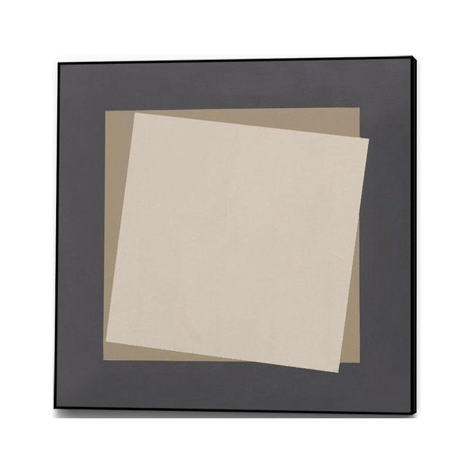 Giant Art Canvas 20x20 Geo Natural Core Framed in Multi-Color - Walmart.com