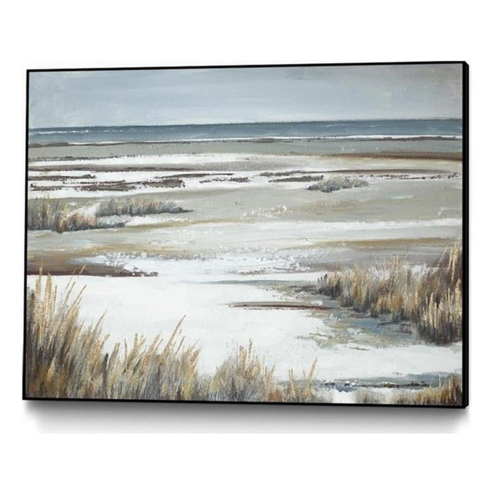 Giant Art Canvas 24x18 Golden Dunes Framed in Multi-Color - Walmart.com
