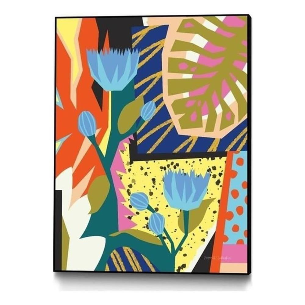 Giant Art Canvas 24x32 Born in the 80s Framed in Multi-Color - Walmart.com
