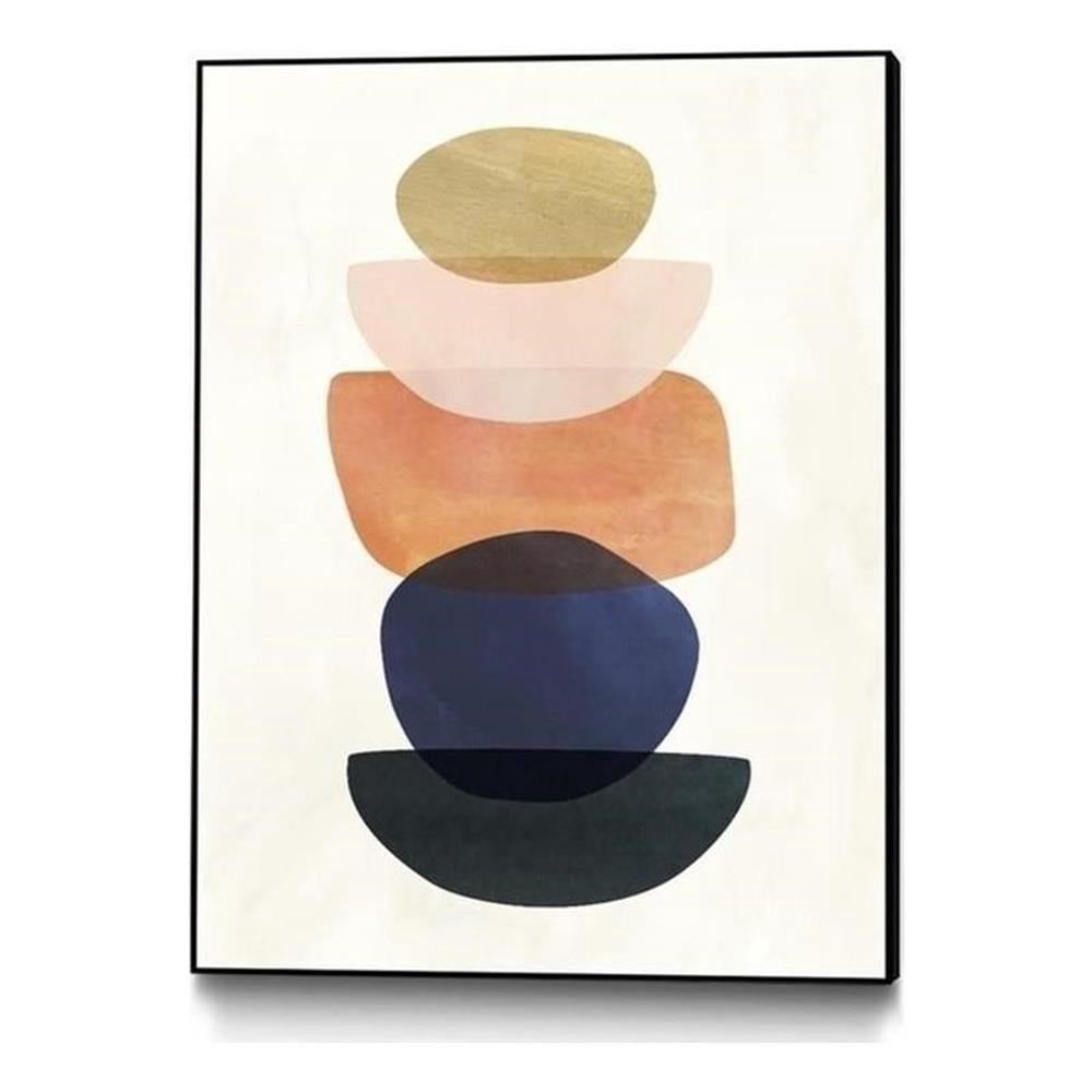 Giant Art Canvas 24x32 Mod Pods II Framed in Multi-Color - Walmart.com