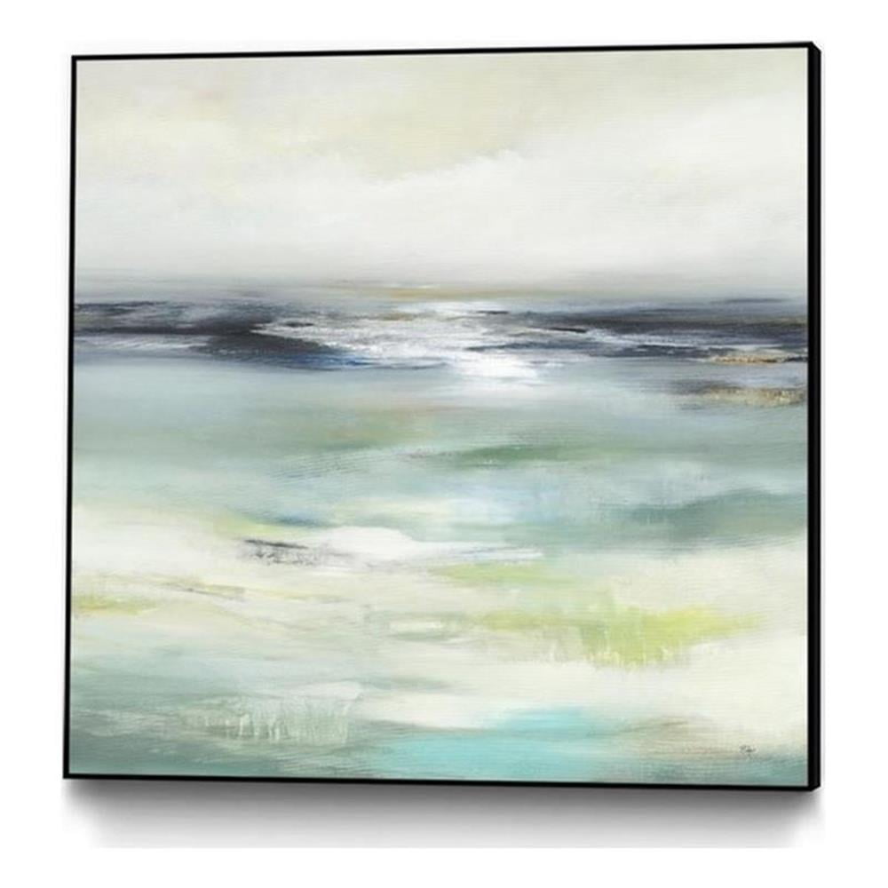Giant Art Canvas 30x30 Layered View Framed in Multi-Color - Walmart.com