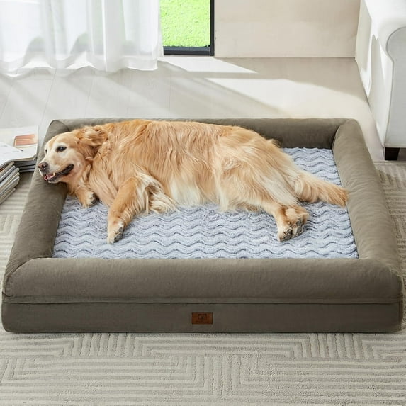 Giant Bed, Washable Couch with Removable Cover, Large Pet Sofa Bed with ...