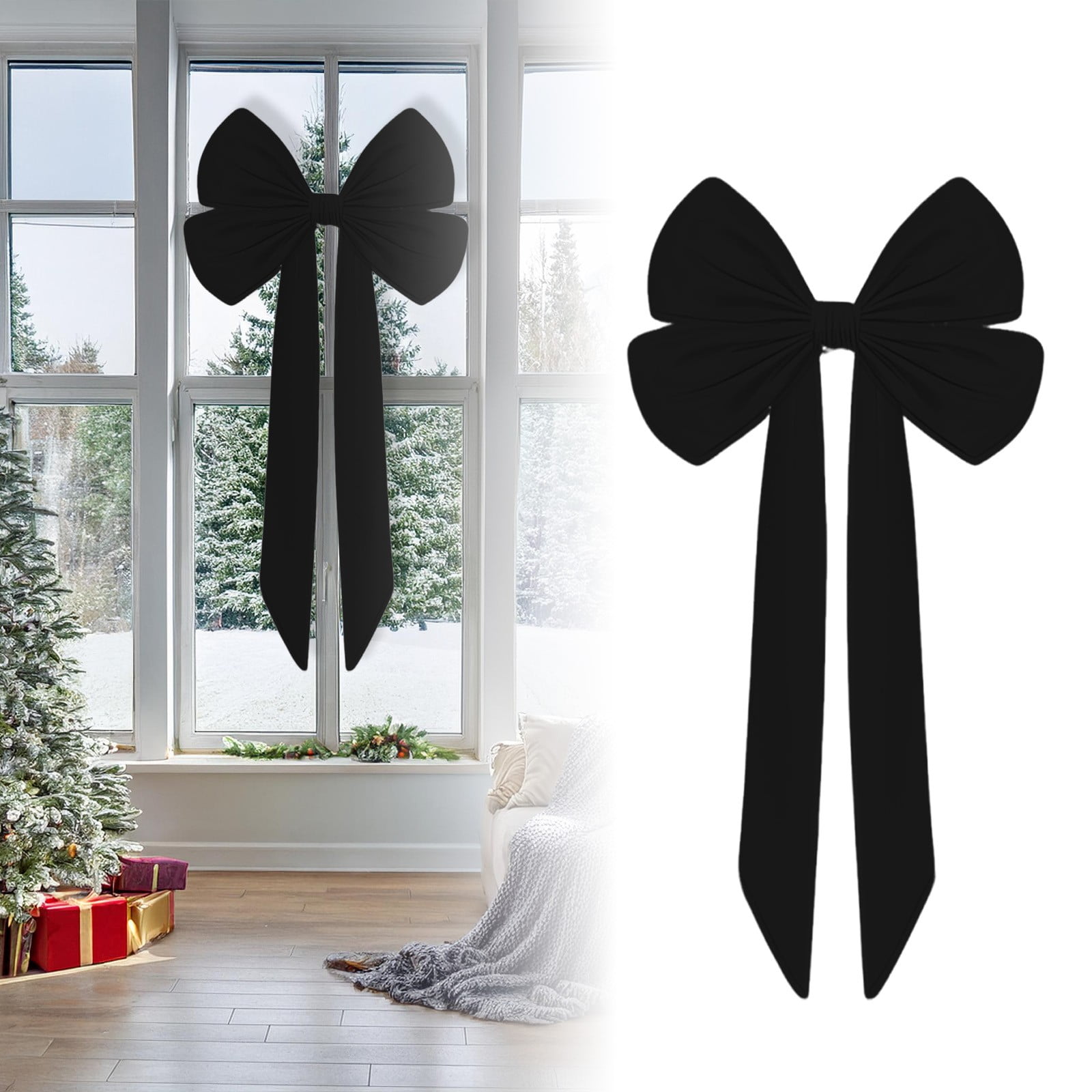 Giant Bow For Christmas Tree Giant Bow Decor Christmas Tree Topper ...