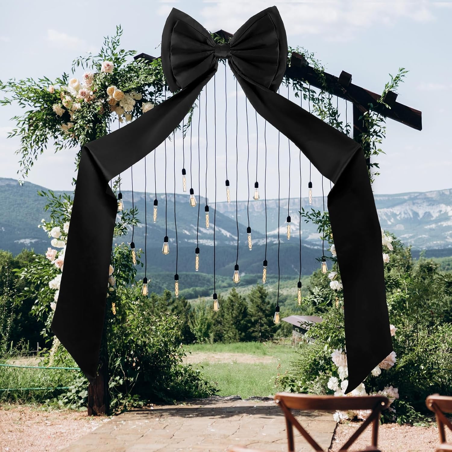Giant Bow Decoration, Big Bows for Backdrop 75x18 Inch,Bow Themed Room ...